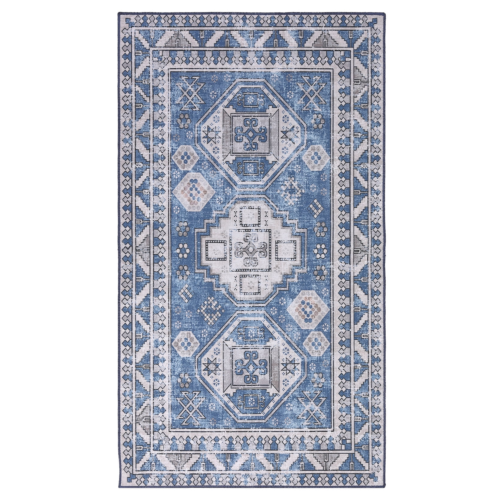 Haperlare Area Rug Washable Traditional Boho Chic Carpet Dorm Room ...