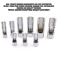 9Pcs Comprehensive Automotive Tool Set 10-22mm for Oxygen Sensors ...