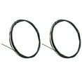 2Pcs Bike Brake Cable Road Bike Front Rear Brake Cable Brake Wire Core ...