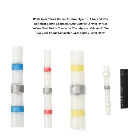 Solder Terminal, Seal Wire Terminal Connector Insulation Heat Shrink ...