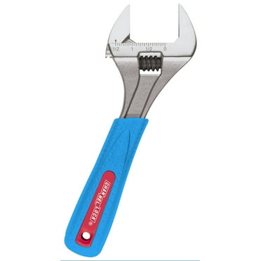 Channellock 6WCB 6 in. Chrome/Nickel Finish Steel Adjustable Wrench ...