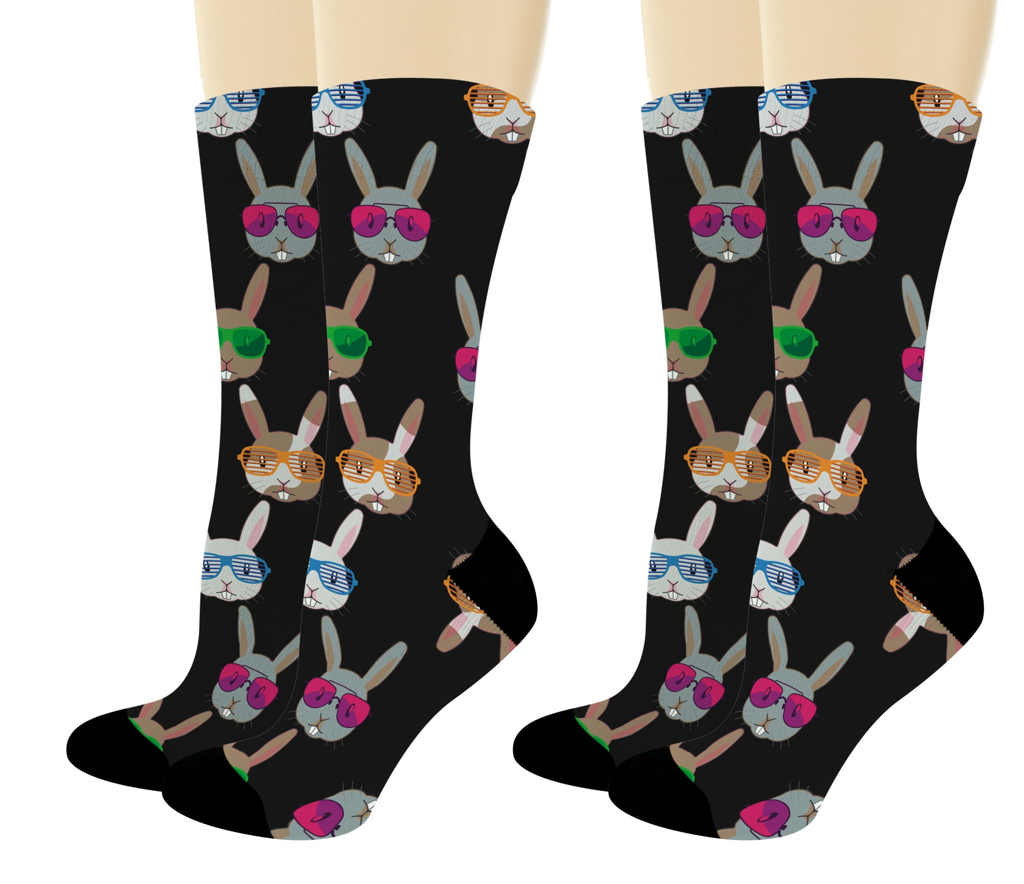 ThisWear Easter Socks Sunglasses Bunny Socks Rabbit Gift Set Bunny ...