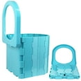 xiaxaixu Portable Folding Toilet with Flip Cover Design, Semi ...