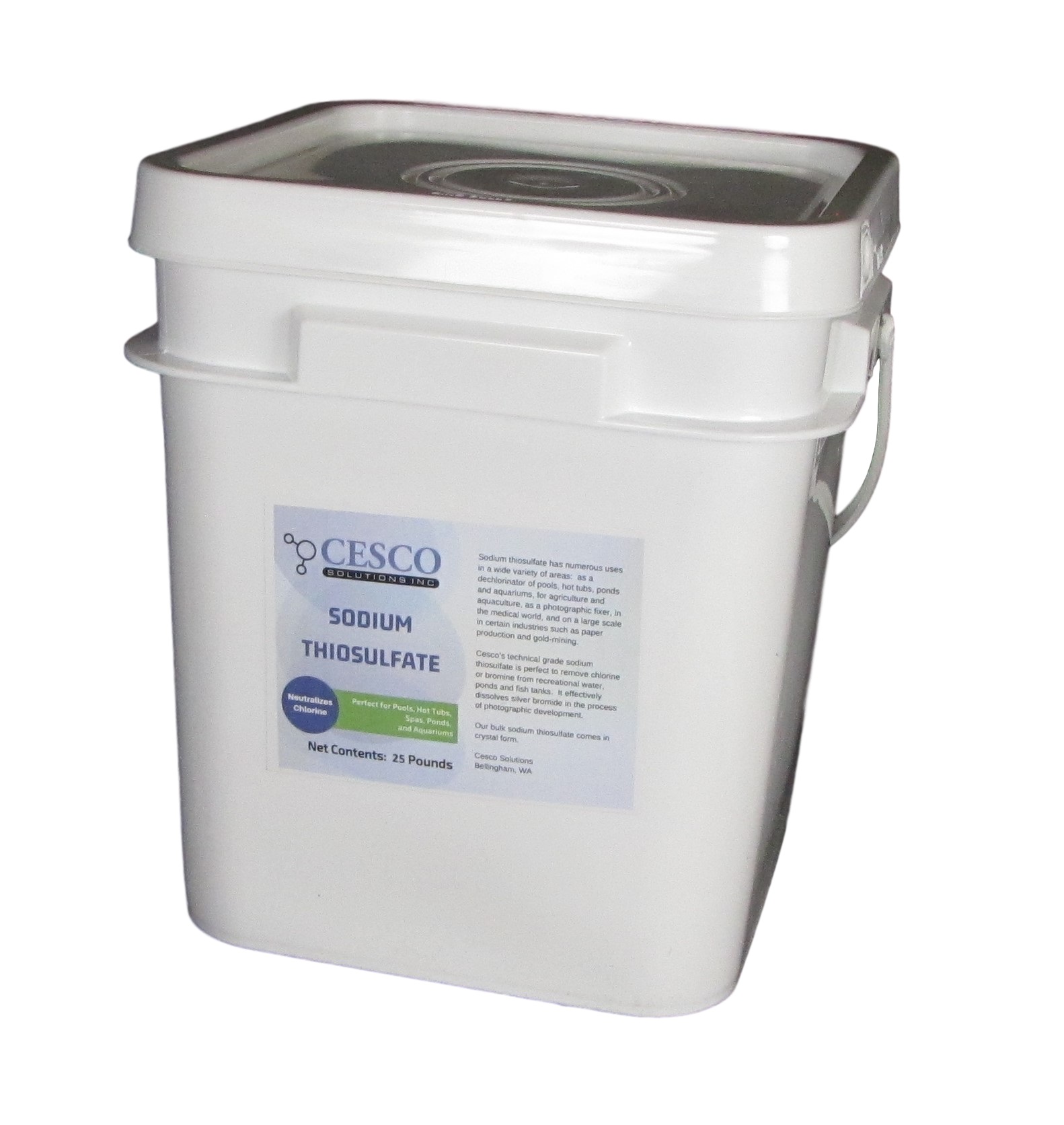 Buy Pool Dechlorinator Sodium Thiosulfate Pentahydrate 25 lbs by Cesco ...