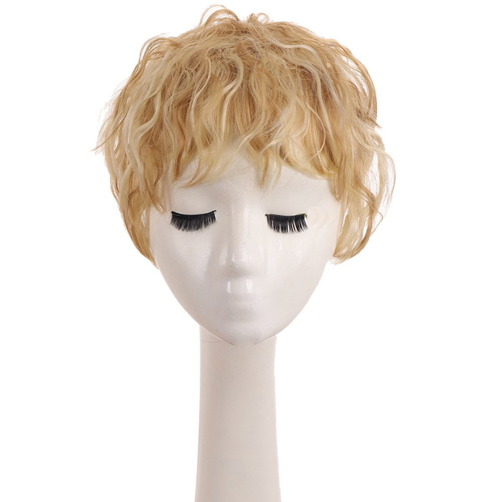 Click here for Generic Short Curly Hair Top Wig Piece Ladies Fluf... prices