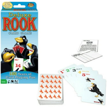 Hasbro Rook Card Game for Ages 8 and Up, Brain-Teasing Family Trick and ...