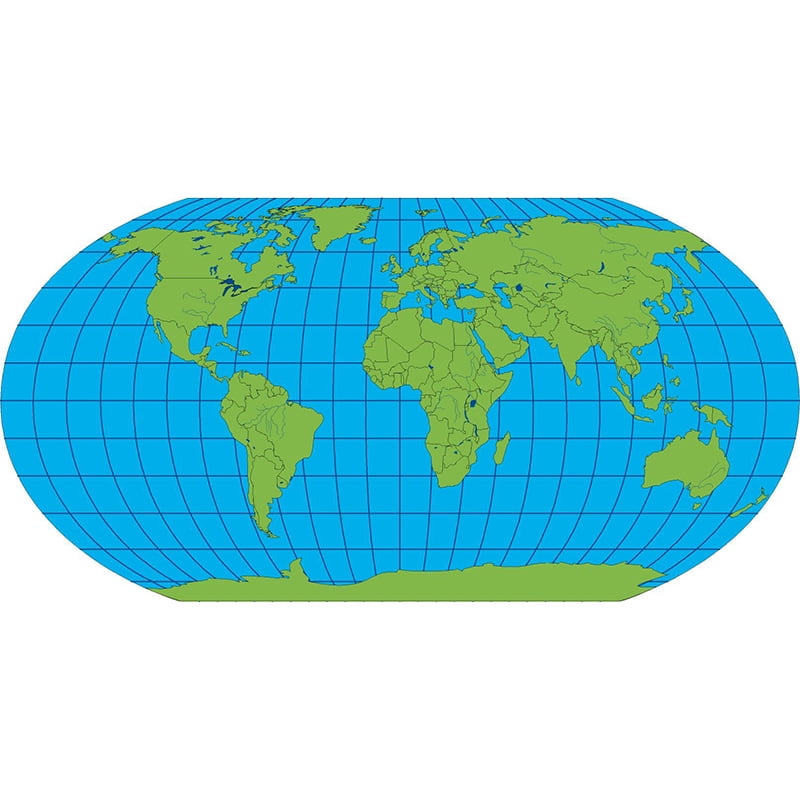 Creative Shapes World Map Notepad - Walmart.com
