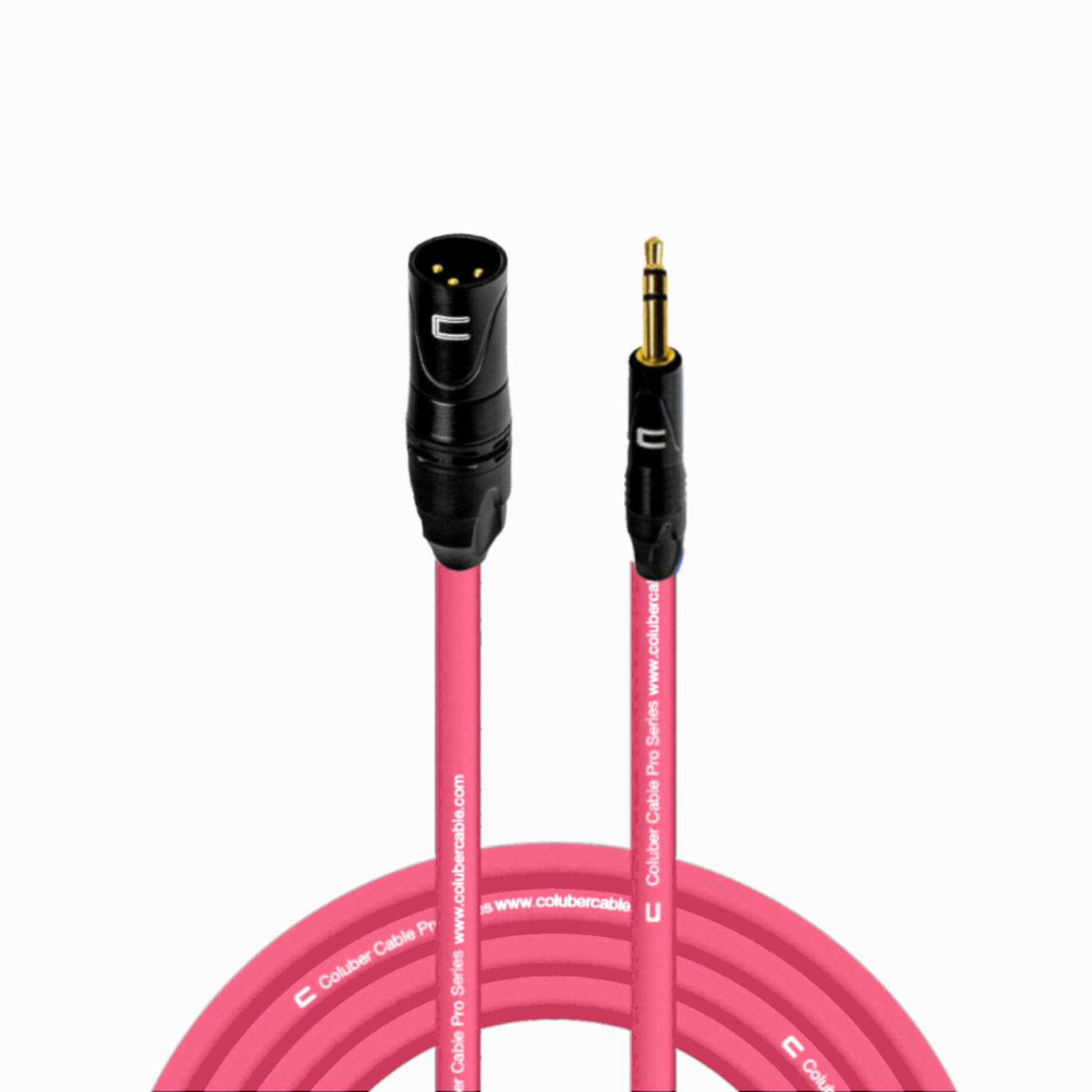 Coluber Cable - Balanced XLR Cable Male to 3.5mm TRS Pro Audio ...