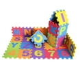 36-Piece ABC Foam Mat, Alphabet & Number Puzzle for Baby Children ...