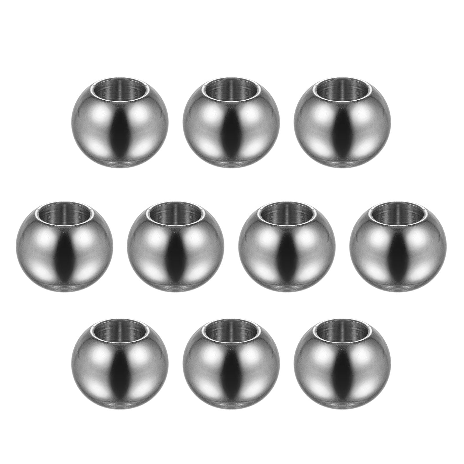 Click here for Unique Bargains Beads 10mm Stainless Steel 5mm Hol... prices