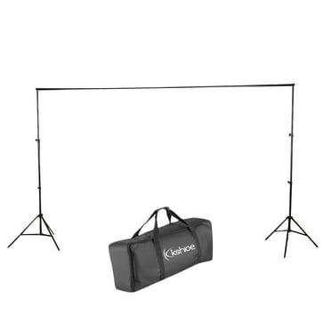 ShowMaven Background Stand, 6.5ft Height x 10ft Wide Adjustable Photo ...