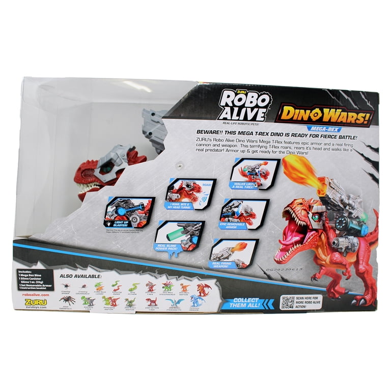 Zuru Robo Alive Robo Alive Dino Wars Mega-Rex By ZURU - Realistic ...
