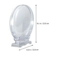 BESTYASH Tea Package Box with Solid Base Transparent Display Stand for ...
