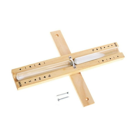 Wood Wall-mounted Sauna Hourglass Replacing Screw Mounting 15 Minute ...