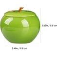 ABCISI Ceramic Apple Shape Container, Cookie Jar Sugar Bowl Candy Dish ...
