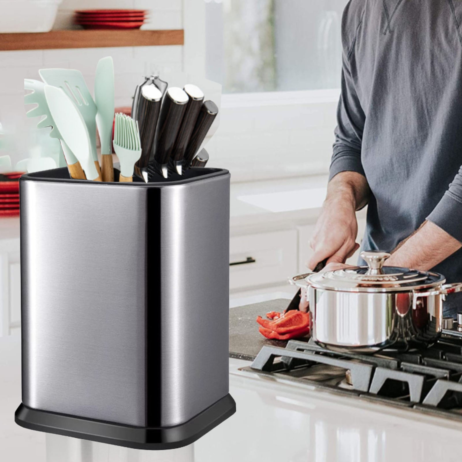 Stainless Steel Kitchenware inside Dish Drying Rack Stainless Steel ...