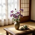 Artificial Soft Touch Flower - Lifelike Real Touch Plastic Single Stem ...
