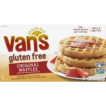 Vans, Gluten Free, Ancient Grains Flavored, Waffles, 8 oz, 6 Count ...
