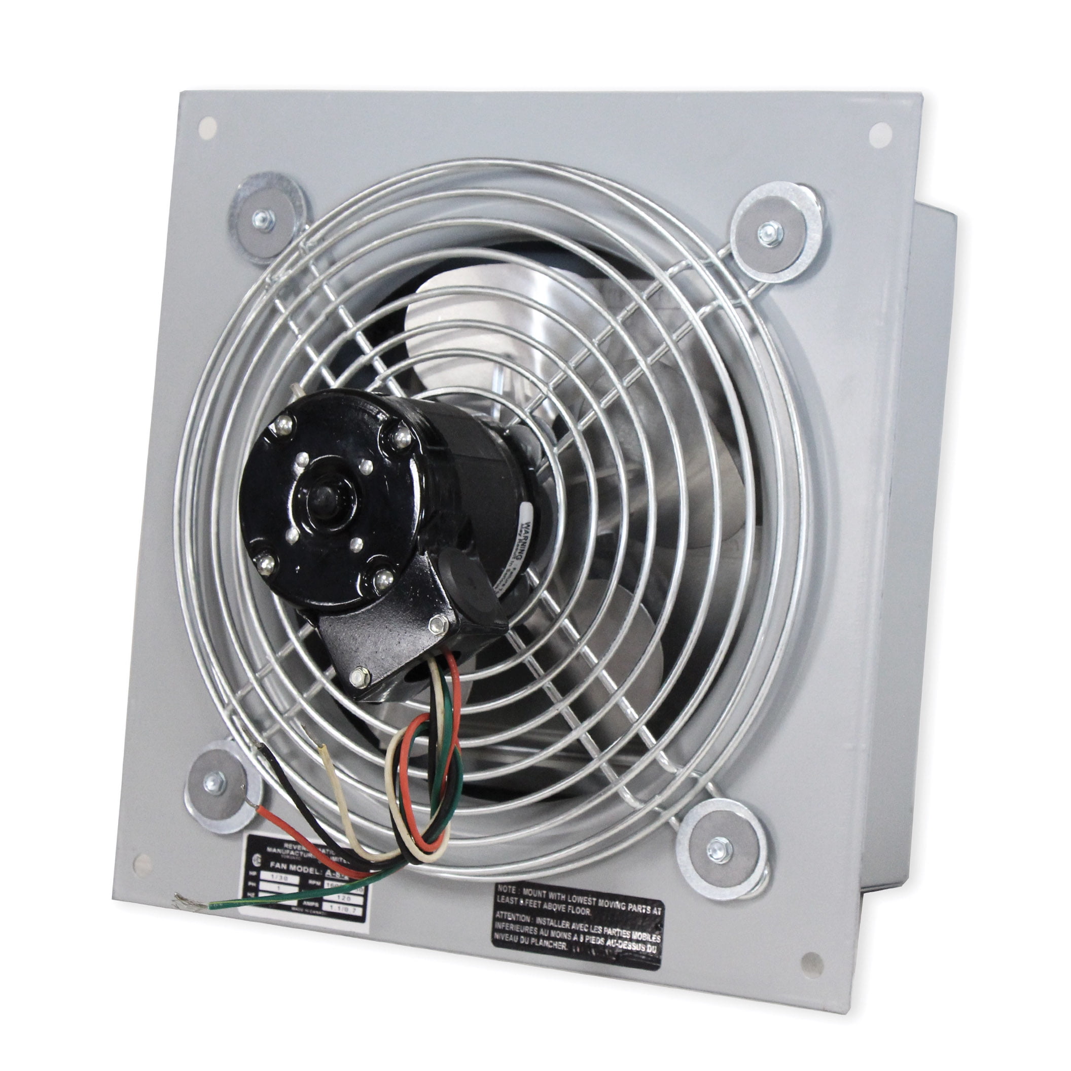 Reversomatic A Series 12" Direct Drive Wall Exhaust Fan A-12 | Walmart ...