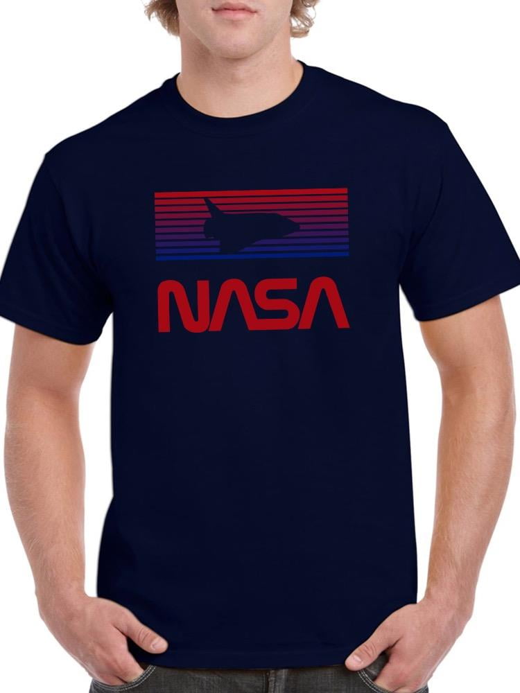 NASA Nasa Shuttle Over Dusk Colors T-Shirt Men -NASA Designs, Male ...