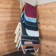Easy-Up Pro Portable Wall Hanging 10 Hook Saddle Pad Rack | Stable ...
