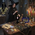 109-Piece Halloween Witchcraft Supplies Kit: Candles, Crystals, Jewelry ...