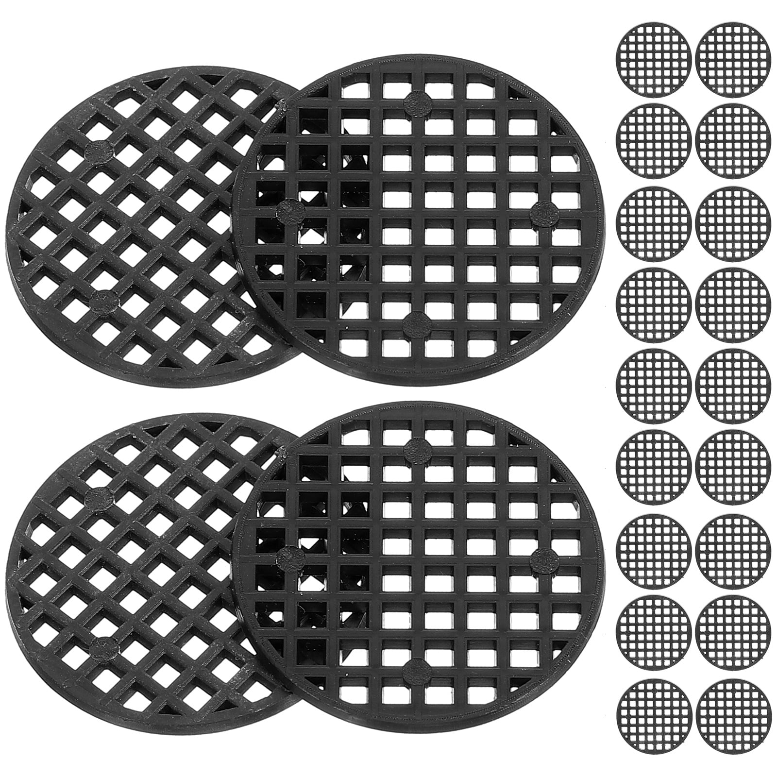 100pcs Sembler Hole Mesh Pads Garden Flowerpot Mesh Pads Redondo Planta ...