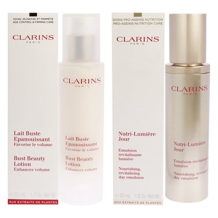 Bust Beauty Lotion and Nutri-Lumiere Day Emulsion Kit by Clarins for ...