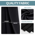 Blackout Door Curtains for Doorway Privacy, Grommet Closet Bedroom Door ...