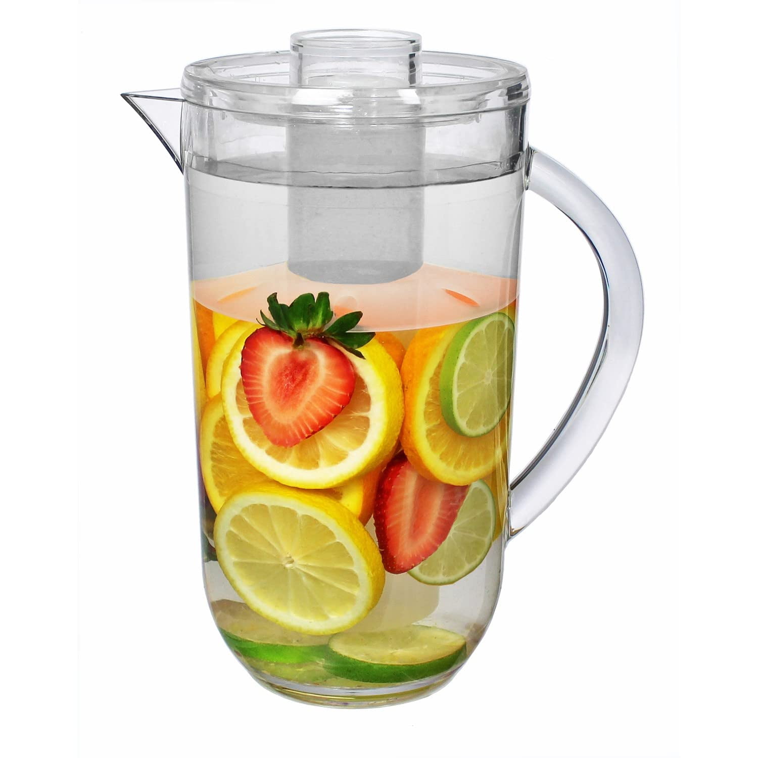 Infusión de frutas Pitcher Prodyne sobre hielo transparente, | Bodega ...