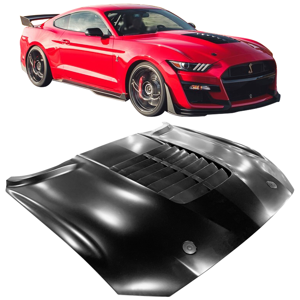 Ikon Motorsports Compatible with 18-23 Ford Mustang 2Dr GT500 Style ...