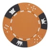 Crown Casino 500 Piece 13.5g Clay Poker Chips Set with Colored Chips ...