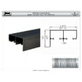 Johnson Hardware Jh138fb96 138F Series 96" Bronze Track For 1-3/8 ...