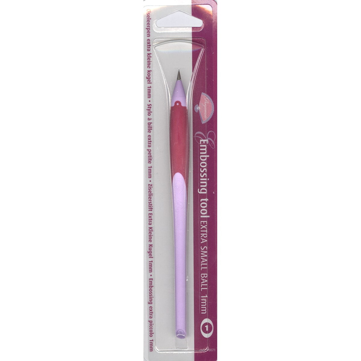 Ecstasy Crafts Pergamano Embossing Tool Extra Small Ball-1mm - Walmart.com