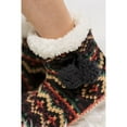 PacificPlex Womens Knit Shearling Lined Bootie Slippers Muk-Luk Slipper ...