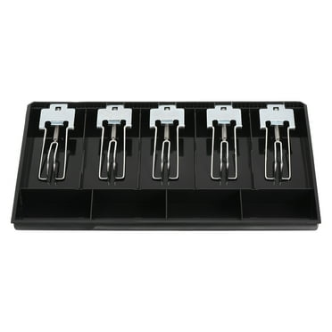 Cash Register Drawer Cash Tray Insert Tray, Money Storage Case with 5 ...
