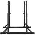 TopComfy 800LB Capacity Dip Bar Dip Stand Station Adjustable Height ...