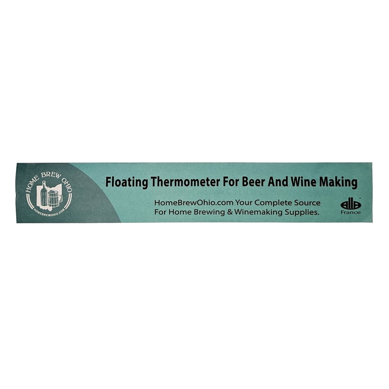 Galileo Thermometers FLOATING GLASS THERMOMETER - 159010 Brewing ...