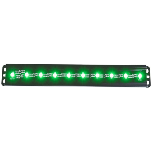 ANZO Universal 12in Slimline LED Light Bar (Green) - Walmart.com