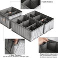 Cosmetic Storage Bins Makeup Organizer, Adjustable Multifunction ...