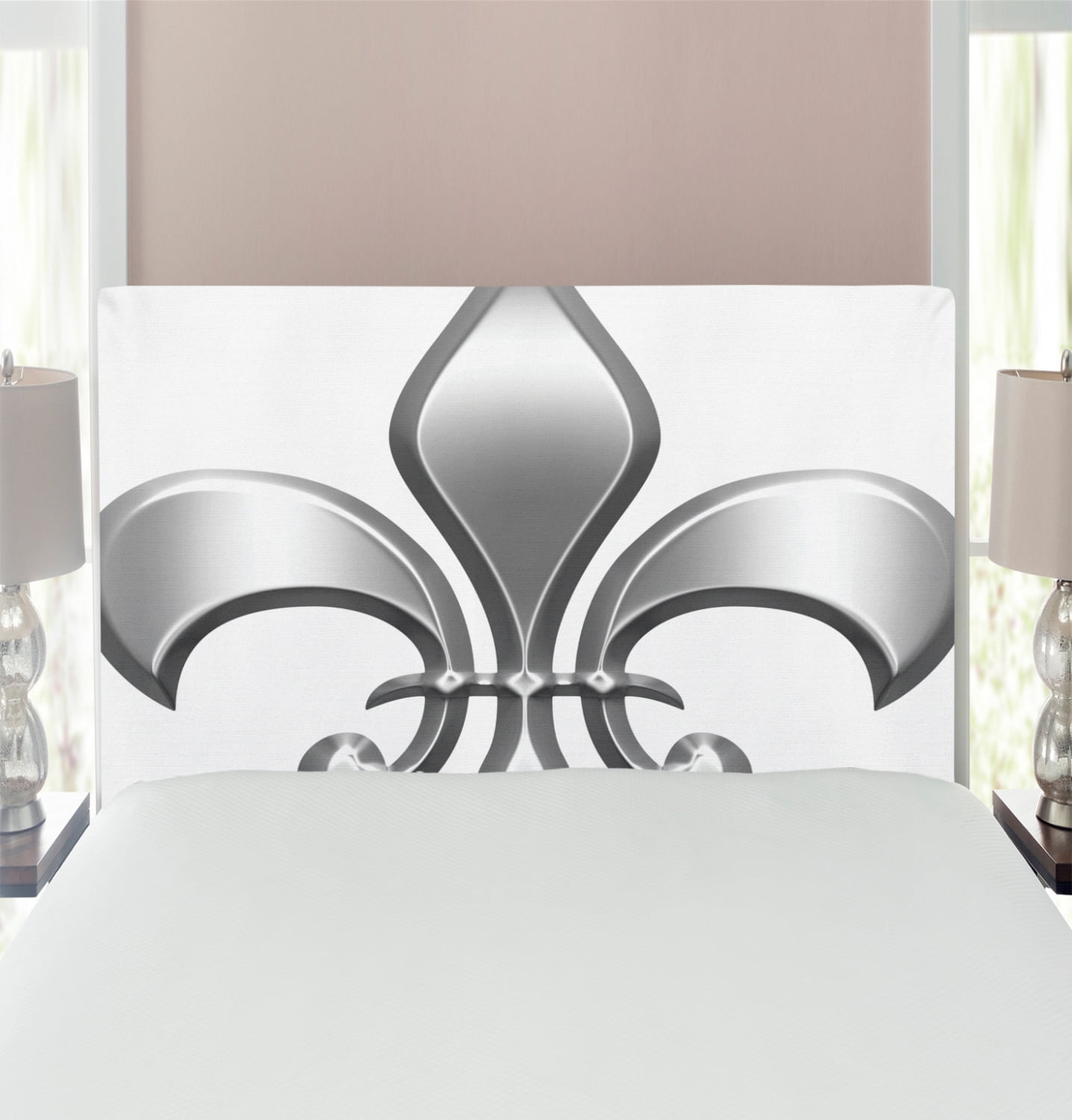 Fleur De Lis Headboard, Lily Flower Nobility of Knights in Medieval ...