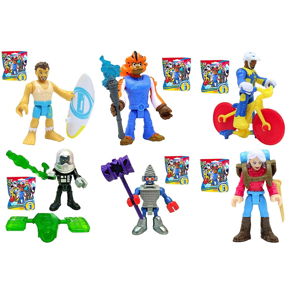 Imaginext Series 12 Blind Bag Complete Set of 6 (Sealed Bags ...