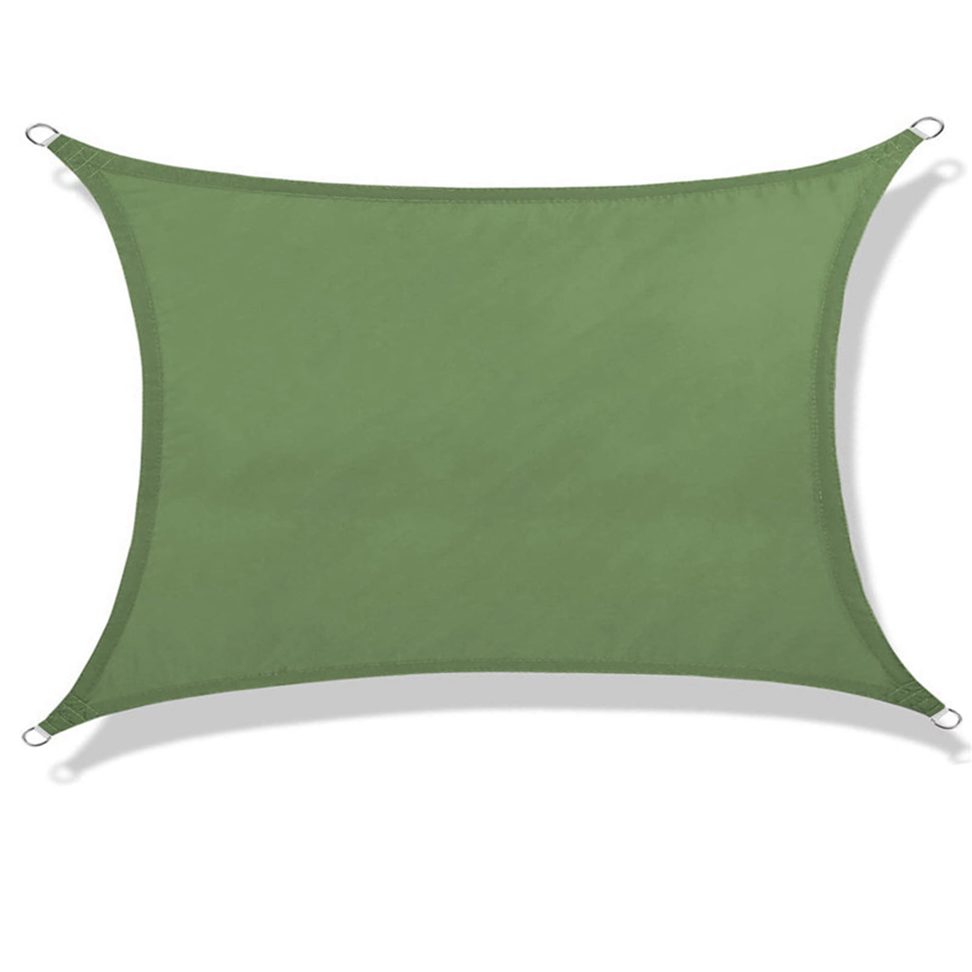 Pudcoco Rectangle/ Triangle Shape Shade Sail Solid Color UV Protection ...