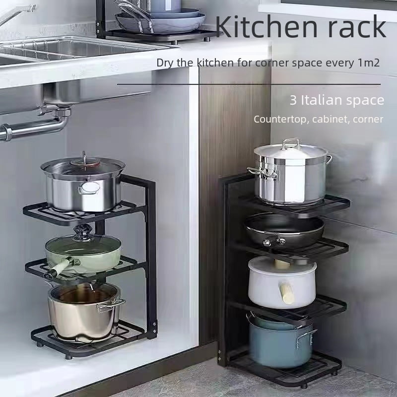 Click here for Unbranded 4-Tier Heavy-Duty Kitchen Organizer Rack... prices