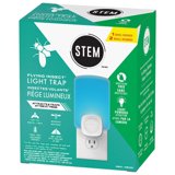 STEM™ Flying Insect Light Trap, Starter Kit, 1 Device + 2 Refills ...
