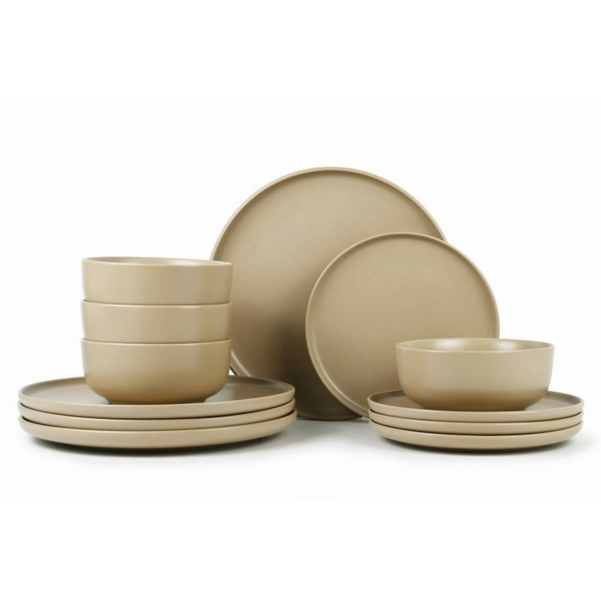 Click here for Mainstays Alessandra Matte Brown 12-Piece Stonewar... prices