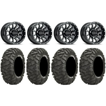 Raceline Podium Bdlk 14" Wheels Bk 28" Executioner Tires Can-Am ...