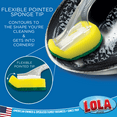 LOLA Soap Dispensing Dish Wand Refills, Super Absorbent Sponge Scrubber ...