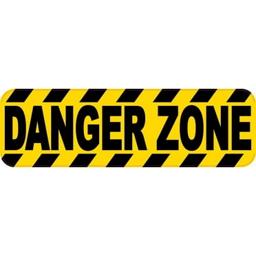 10in x 3in Keep Out Sticker - Walmart.com