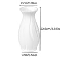 Plastic Decorative Vase Shatterproof Marble Texture Design for Living ...